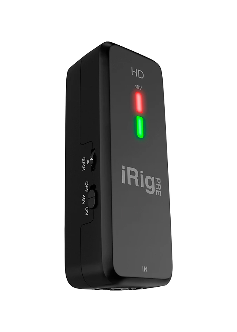 IK Multimedia iRig Pre HD Microphone Interface - Music Head Store