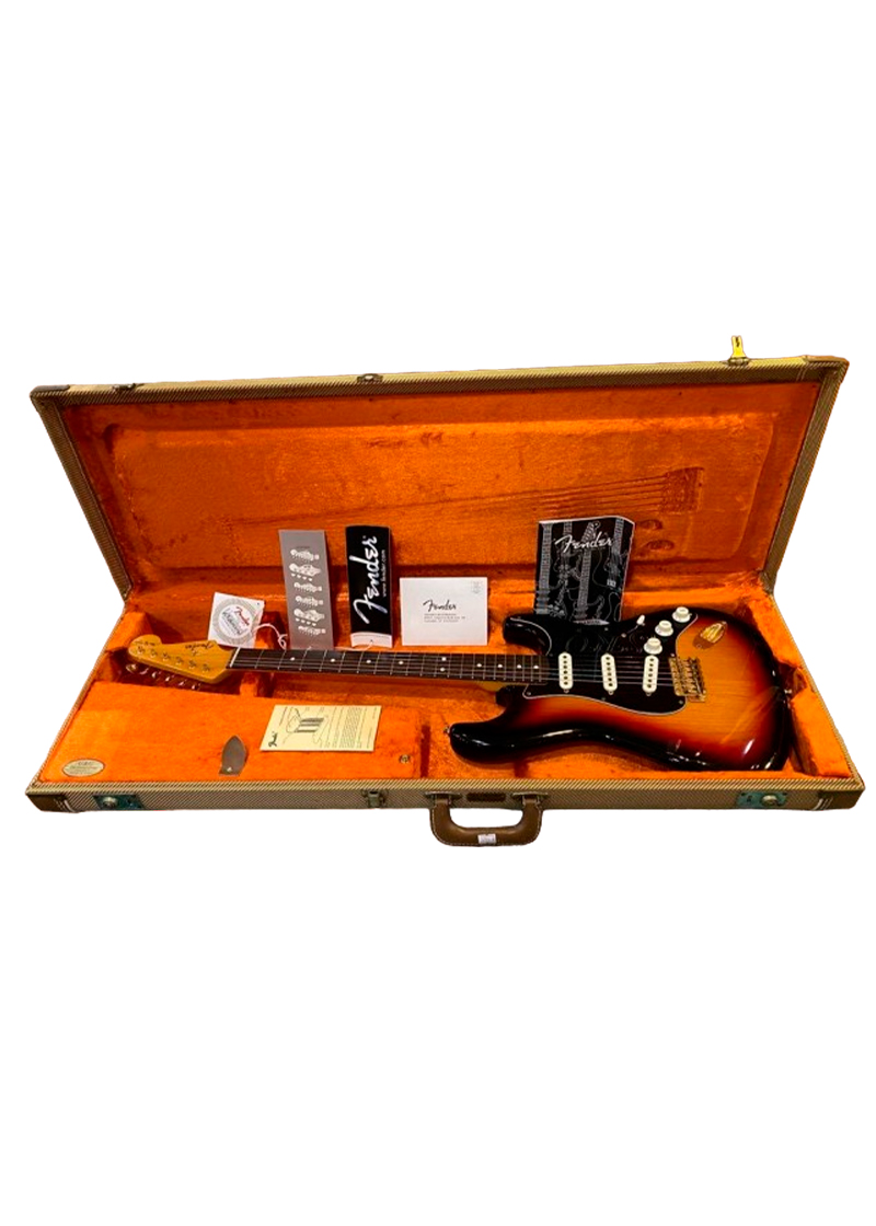 Fender Artist Series Stevie Ray Vaughan Stratocaster Electric Guitar 3 ...