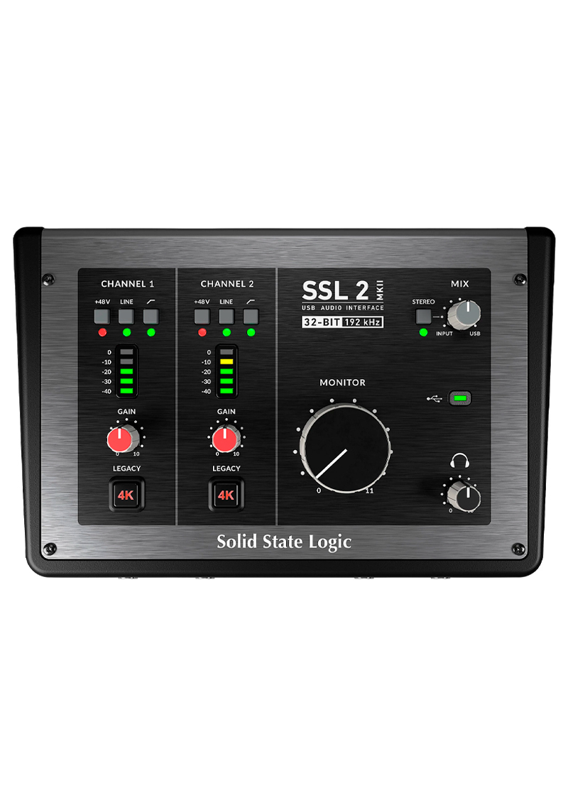 Solid State Logic SSL 2 MKII USB Audio Interface - Music Head Store