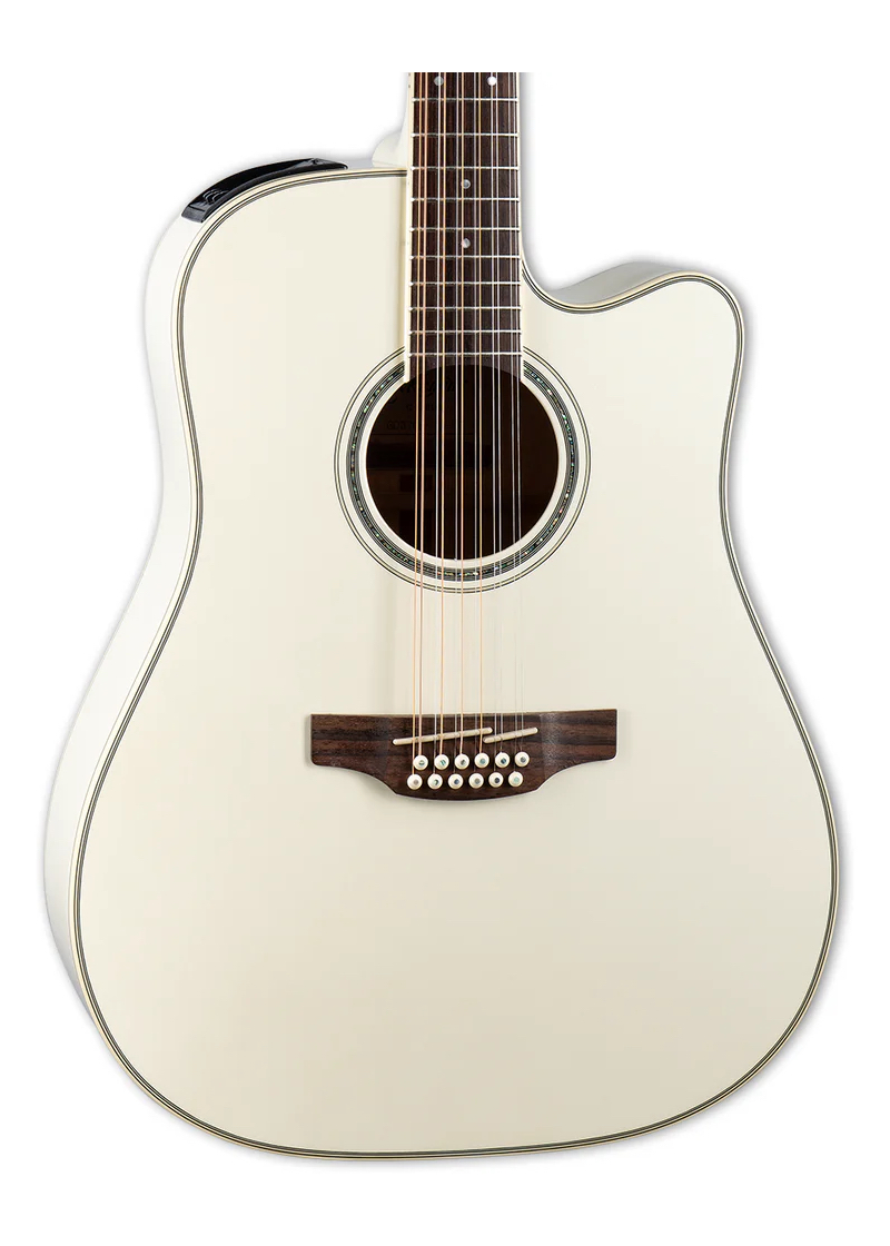 Takamine GD37CE 12-String Dreadnought Acoustic-Electric Guitar Pearl ...