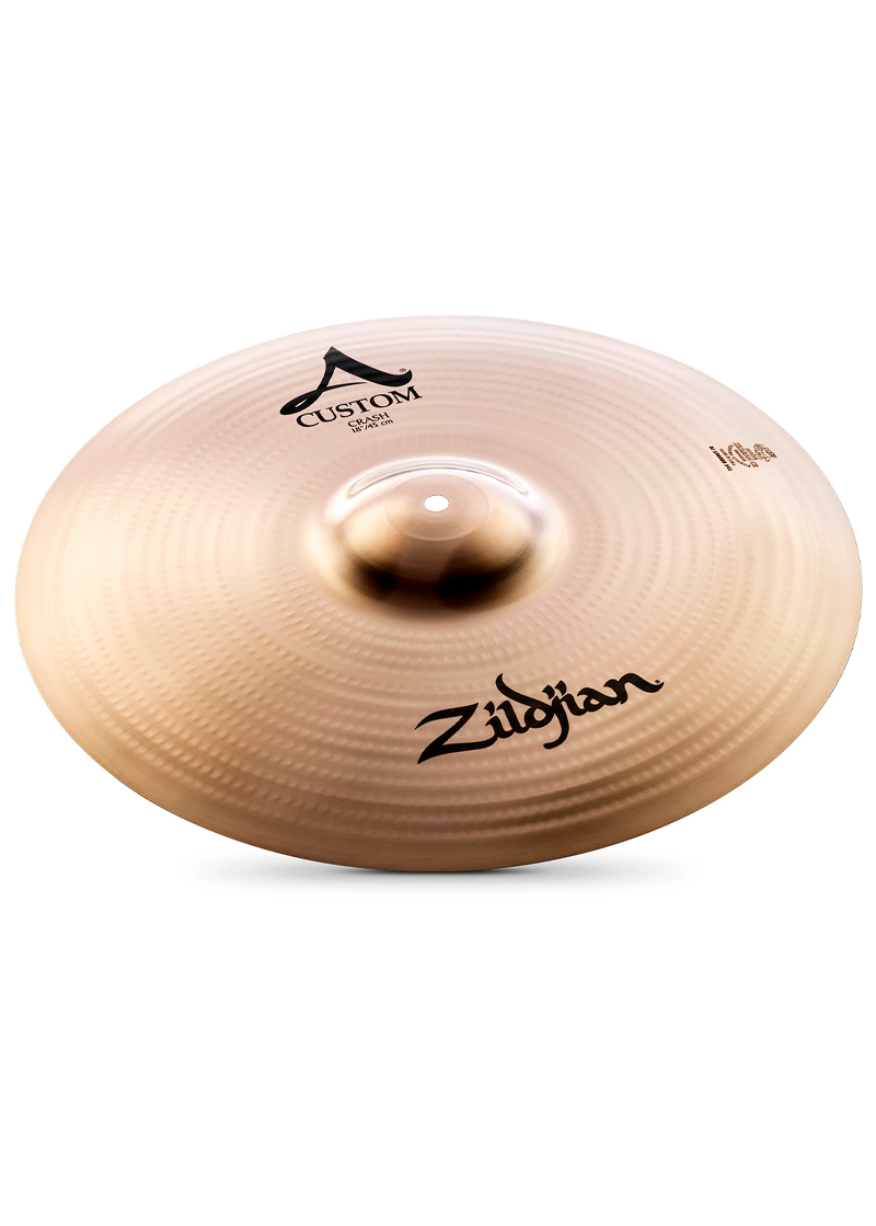 Zildjian A Custom Crash Cymbal 18 in. - Music Head Store