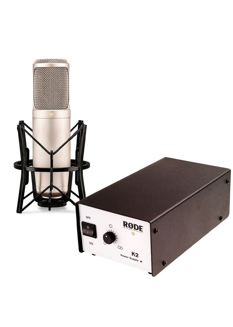 RODE K2 Large-Diaphragm Vacuum Tube Condenser Microphone - Music Head Store